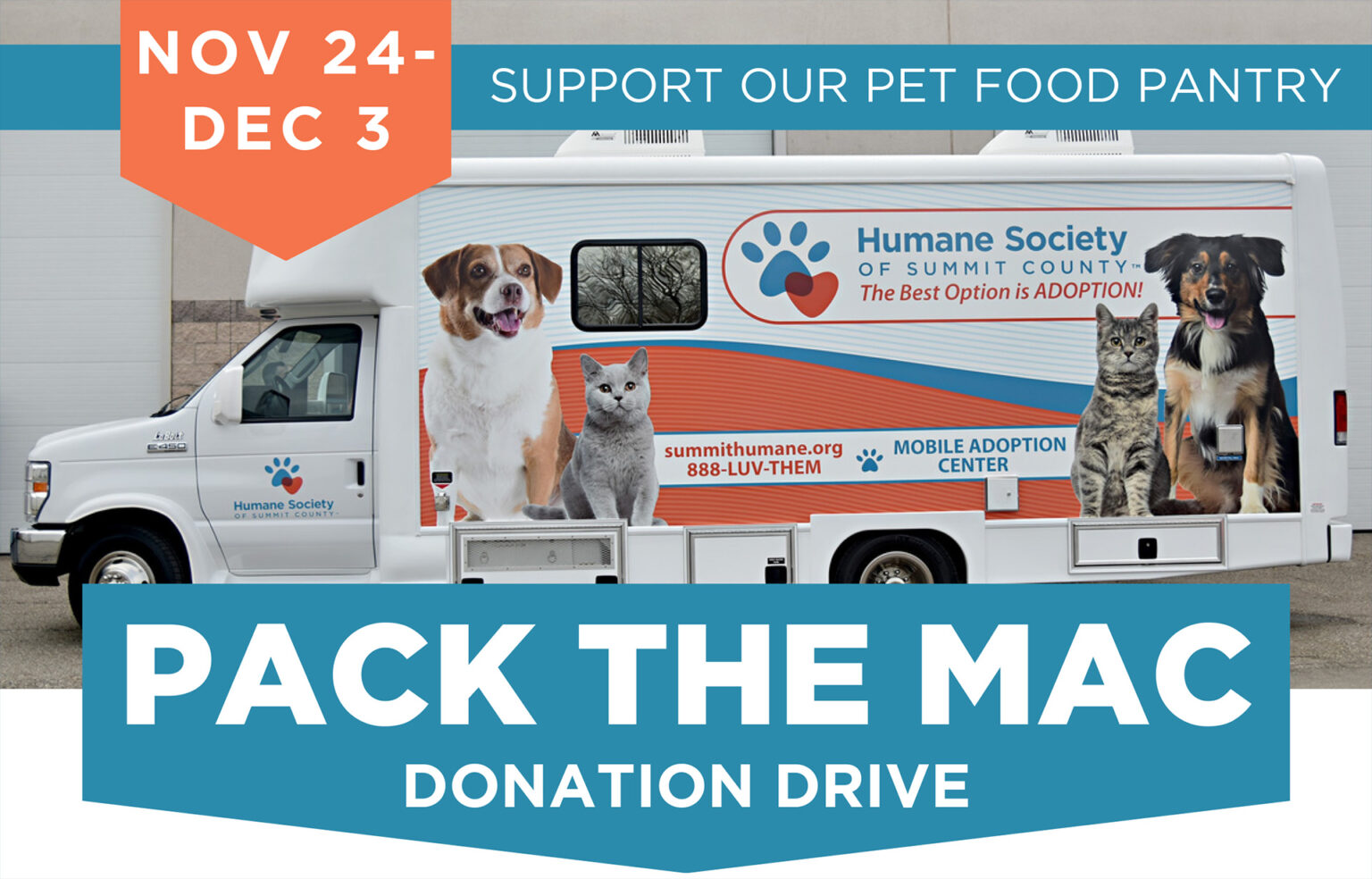 Pack the MAC - Summit County Humane Society